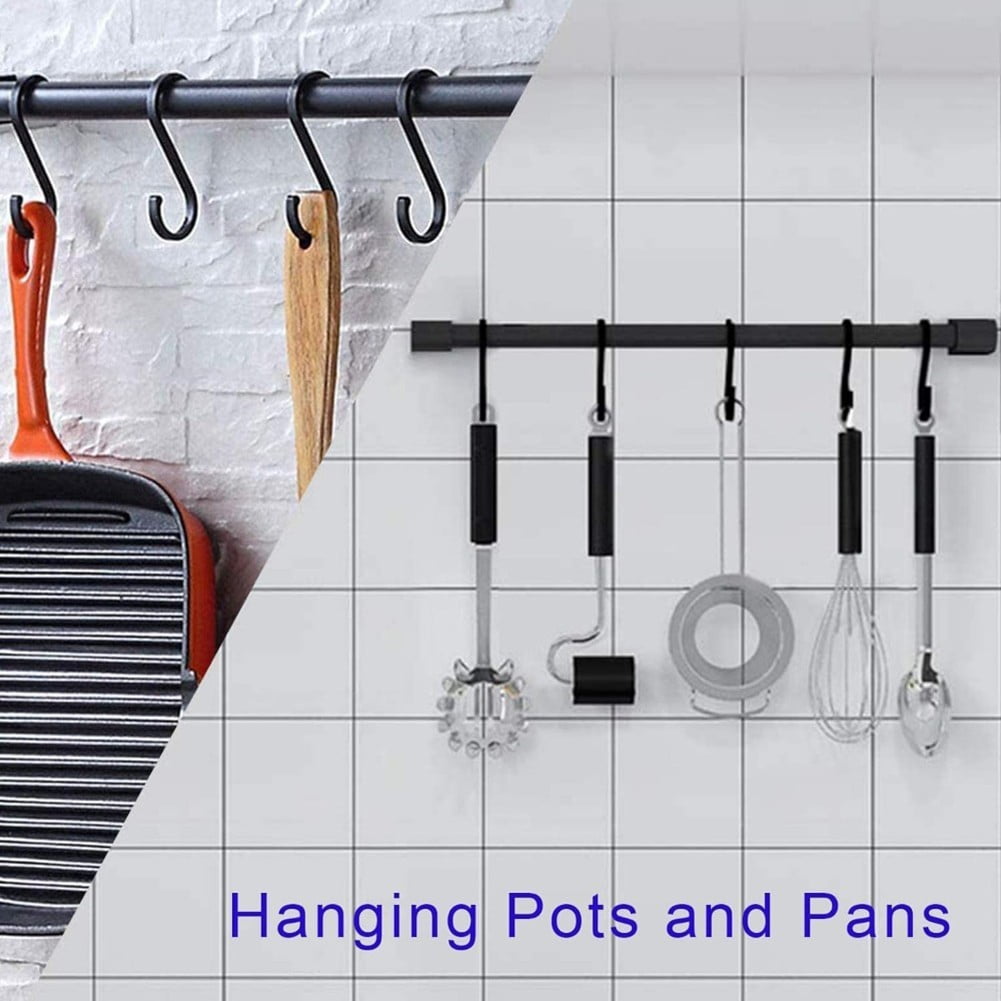 Aluminum Versatility S-Hooks for Hanging Coffee Mugs,Grill Utensils ...