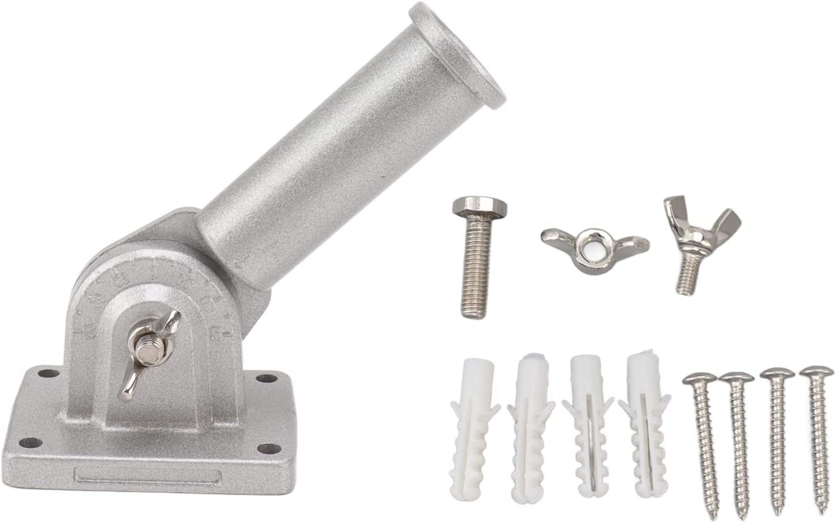 Aluminum Wall Mount Flag Pole, Adjustable Heavy Duty Wall Mount ...