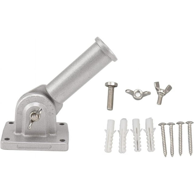 Aluminum Wall Mount Flag Pole, Adjustable Heavy Duty Wall Mount ...