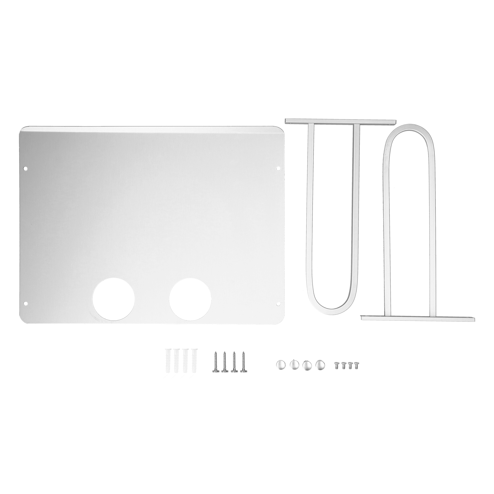 Aluminum Wall-Mounted Shelf for WiFi Router, DVD Player, Cable Box, and ...