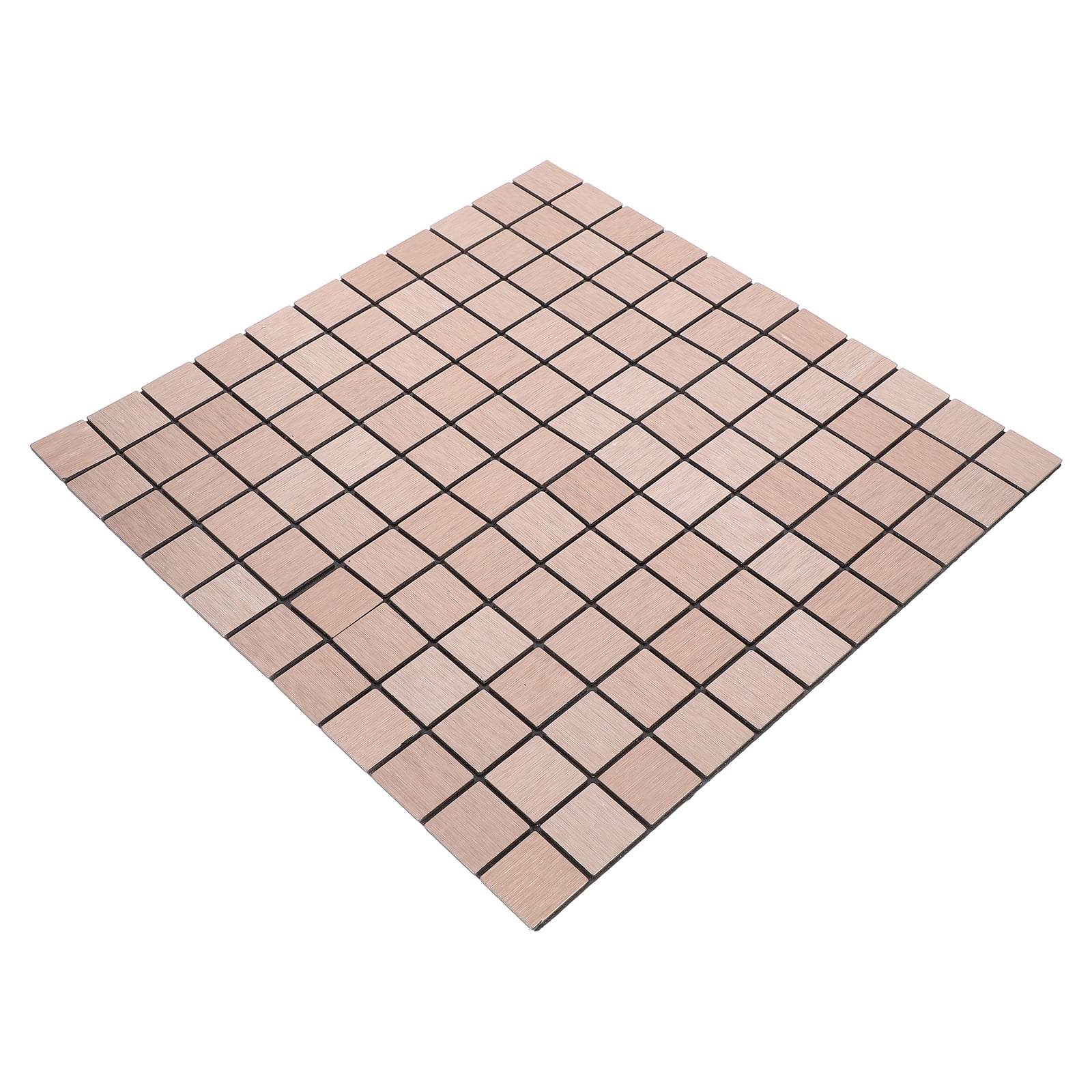 Aluminum Wall Tile Sticker Self-Adhesive Backsplash Peel Stick Kitchen ...