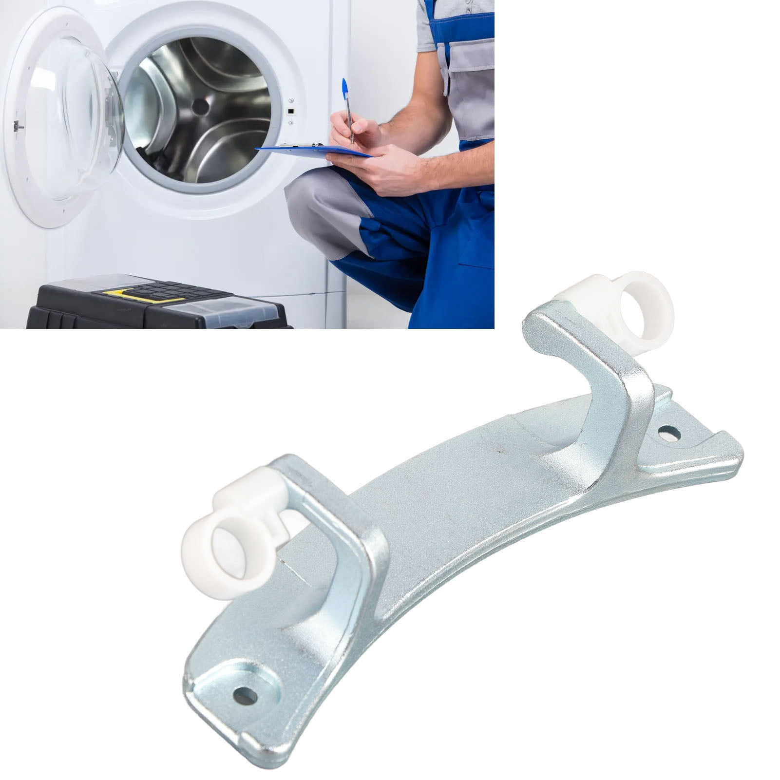 Aluminum Washer Door Hinge Replacement for Universal Front Load Washing ...