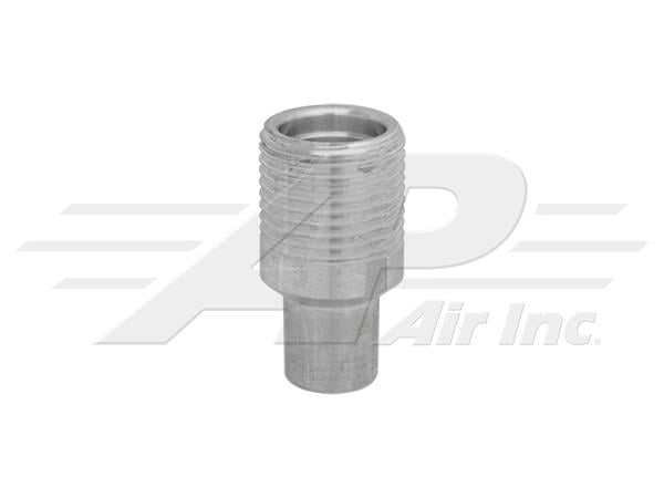 Aluminum Weld On Fitting #8 3/4" - 16 Male Insert O-Ring With 1/2 ...