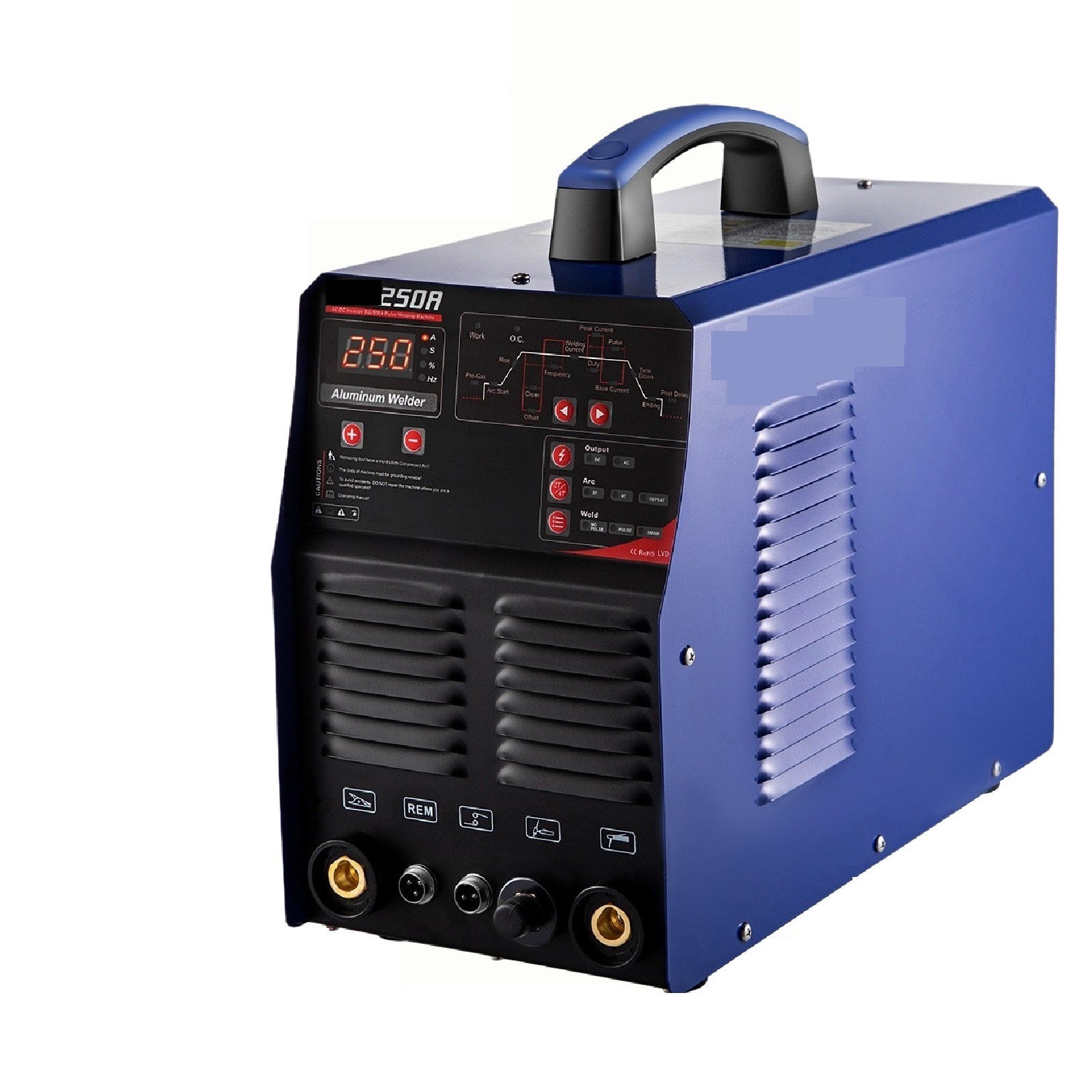 Aluminum Welder AC/DC 200A MMA/ARC 3in1 Combo Inverter Welding Machine ...