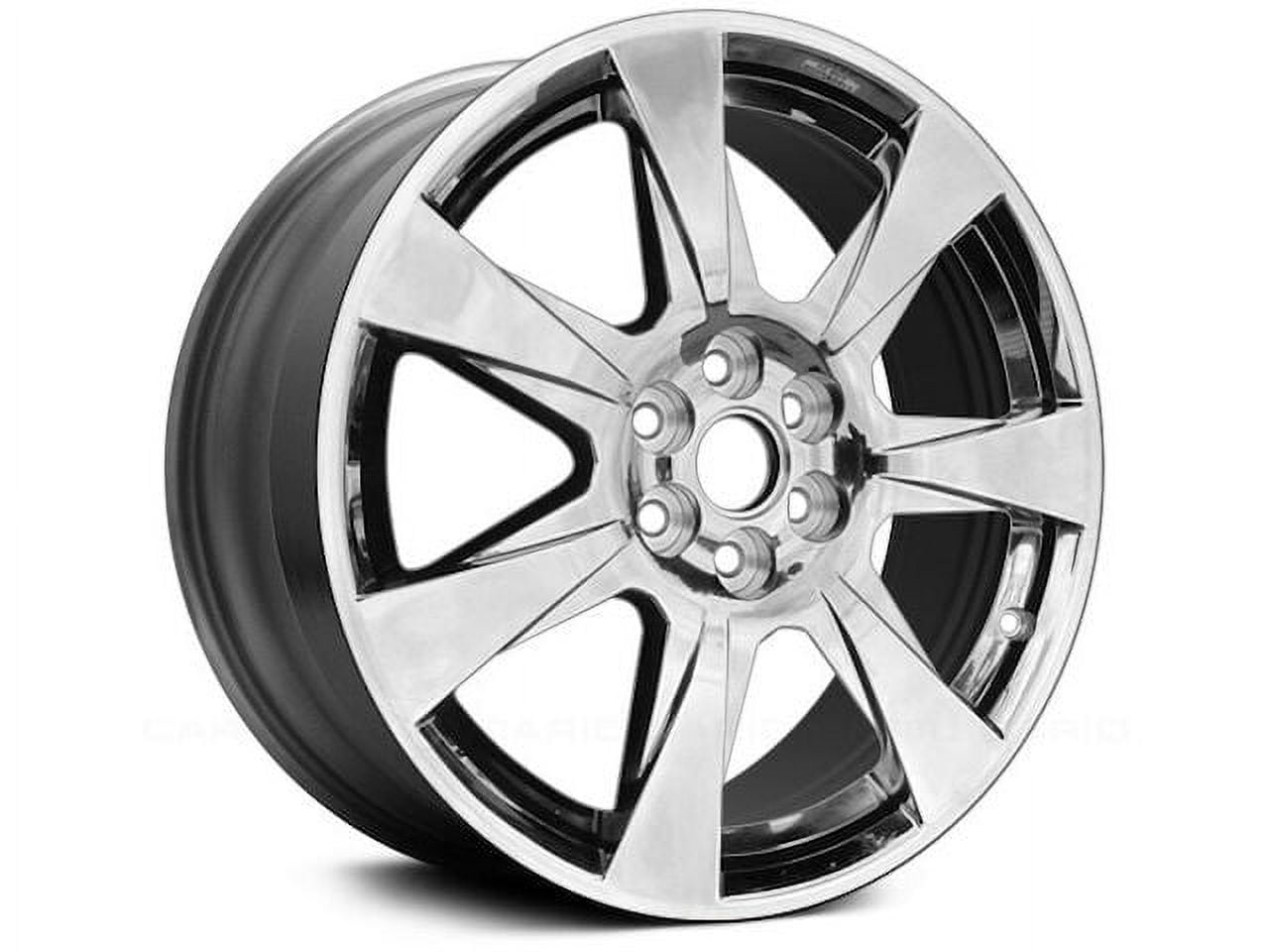 Aluminum Wheel - 20 x 8 Inch - Chrome Cladded - Compatible with 2010 ...