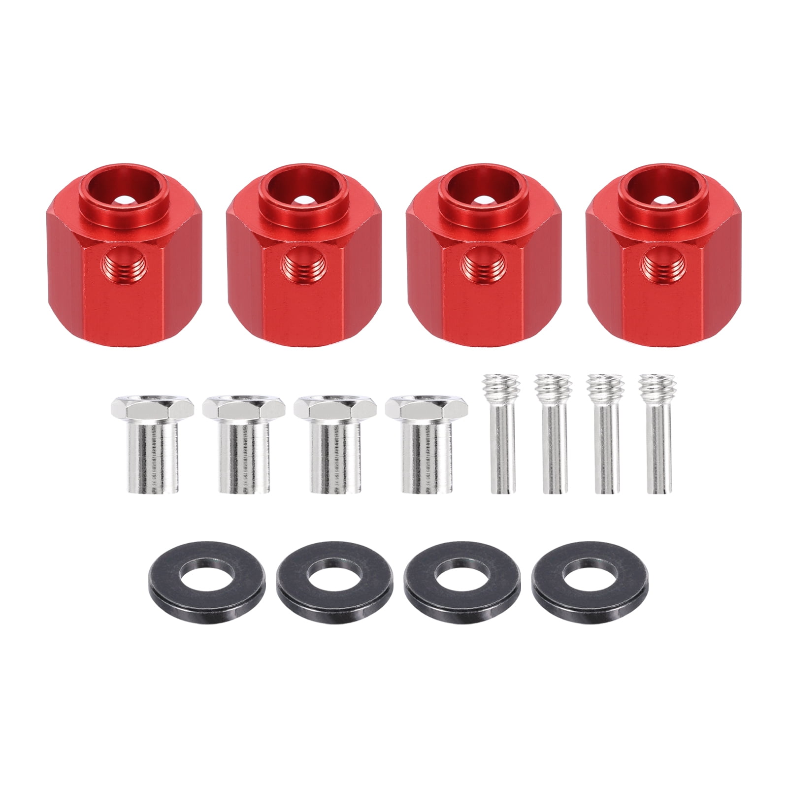 Aluminum Wheel Hex Hub 11mm Hex Extended Spacers Drive Adapter for RC ...