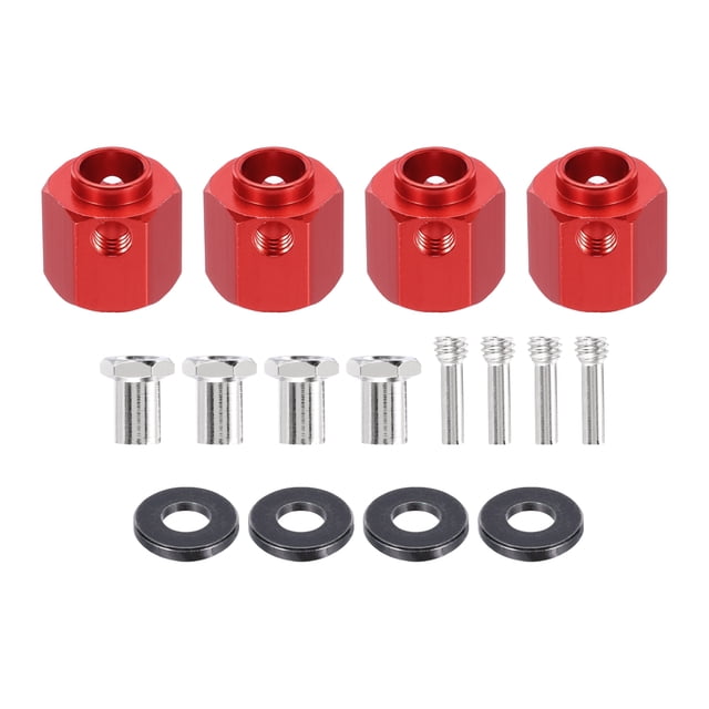 Aluminum Wheel Hex Hub 11mm Hex Extended Spacers Drive Adapter for RC ...
