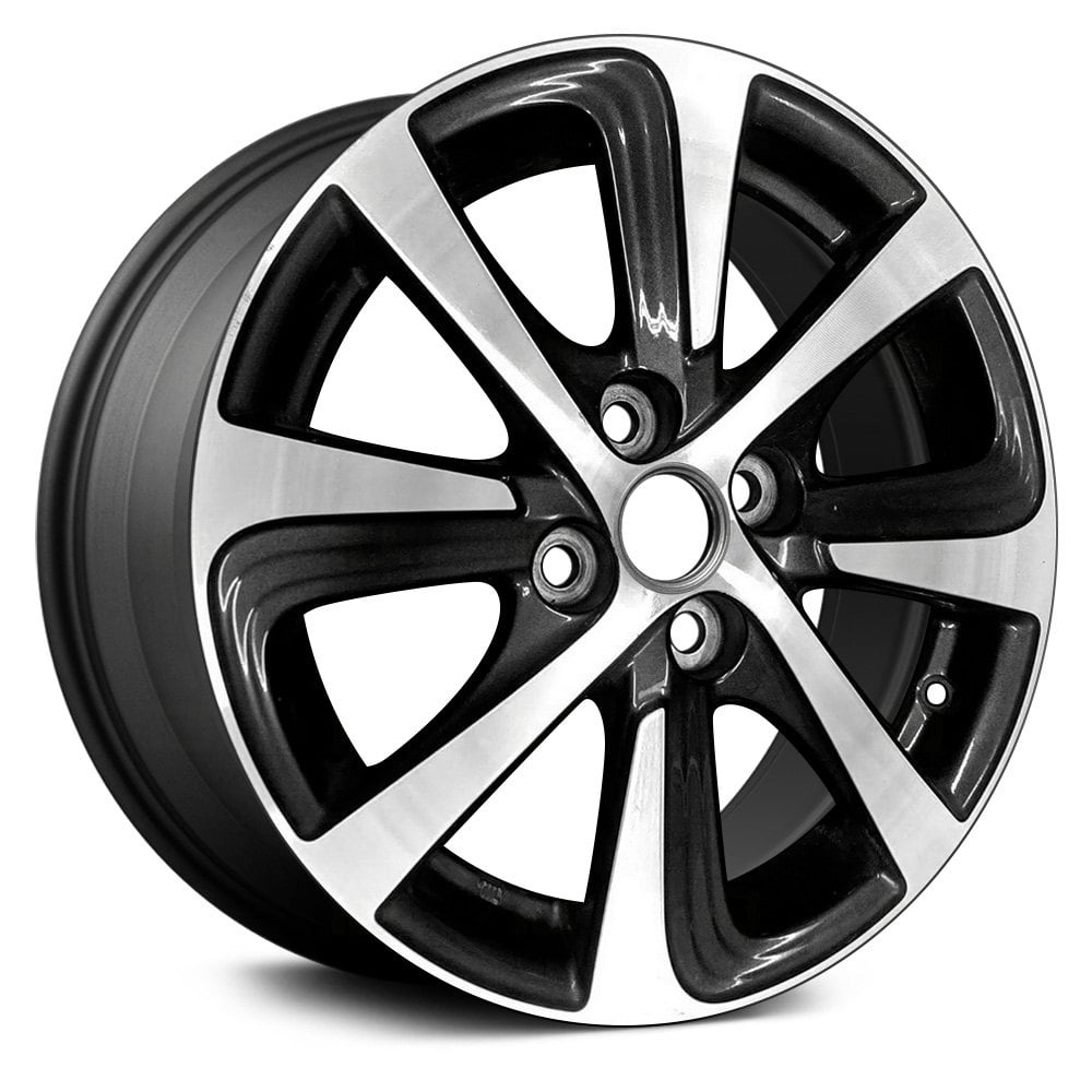 Jante 15 inch Aluminum Wheel Rim for 2018 Toyota Prius, 4 Lug, Gray ...