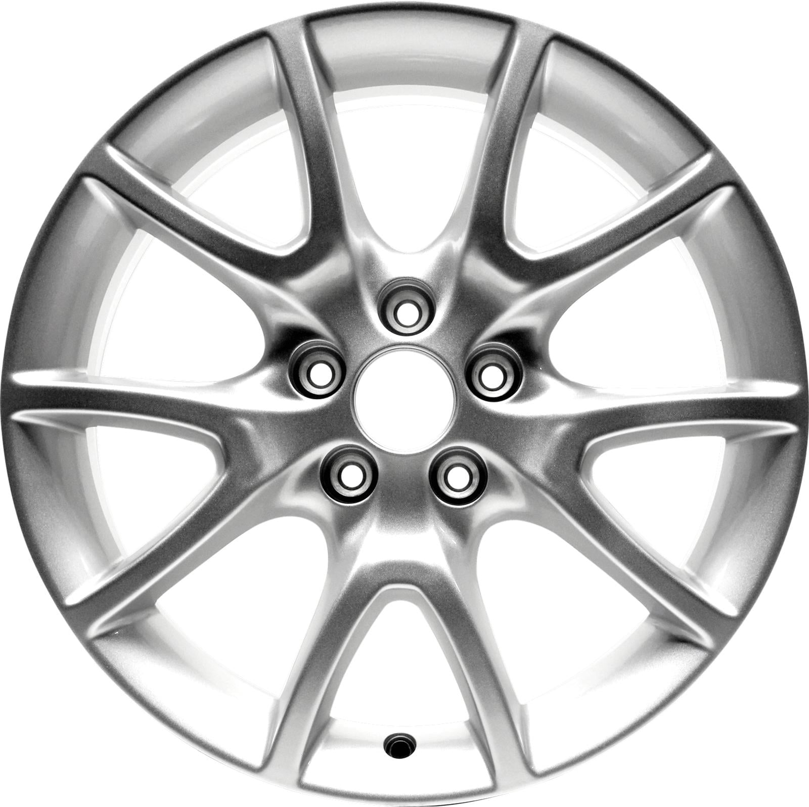Aluminum Wheel Rim 17 inch for Dodge Dart 13-16 5 Lug Silver - Walmart.com