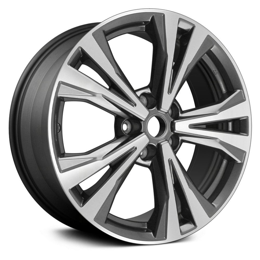 Aluminum Wheel Rim 18 inch for Nissan Rogue 17 5 Lug Charcoal - Walmart.com