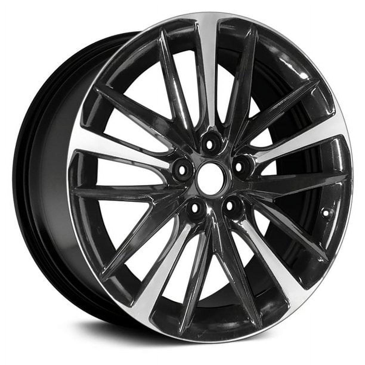 Aluminum Wheel Rim 19 inch for Toyota Camry 18 5 Lug Black - Walmart.com