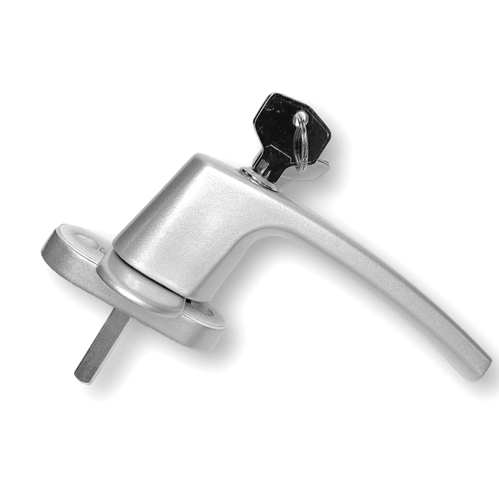 Aluminum Window Handle Lock Set, Child with Key & Screws Door Security ...