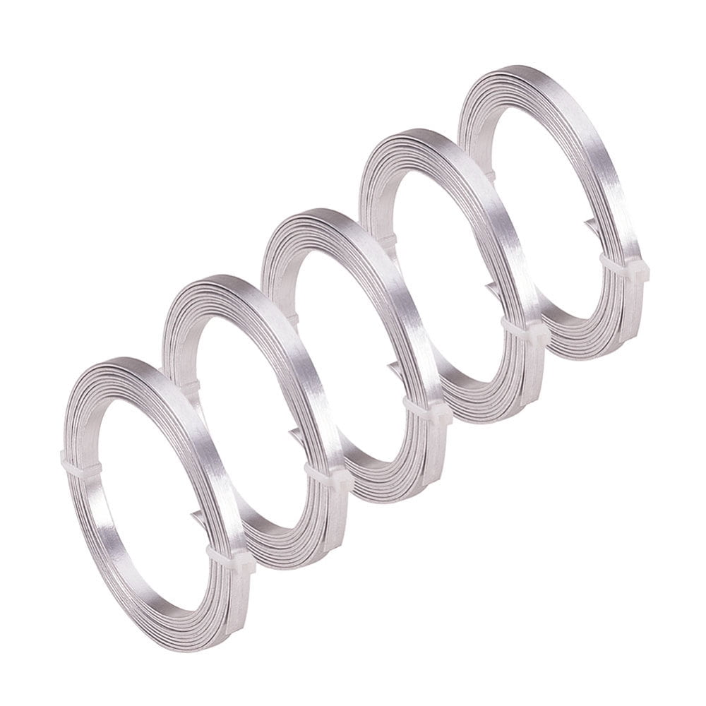 Aluminum Wire Bendable Metal Craft Wire Flat Bezel Strip Wire for ...