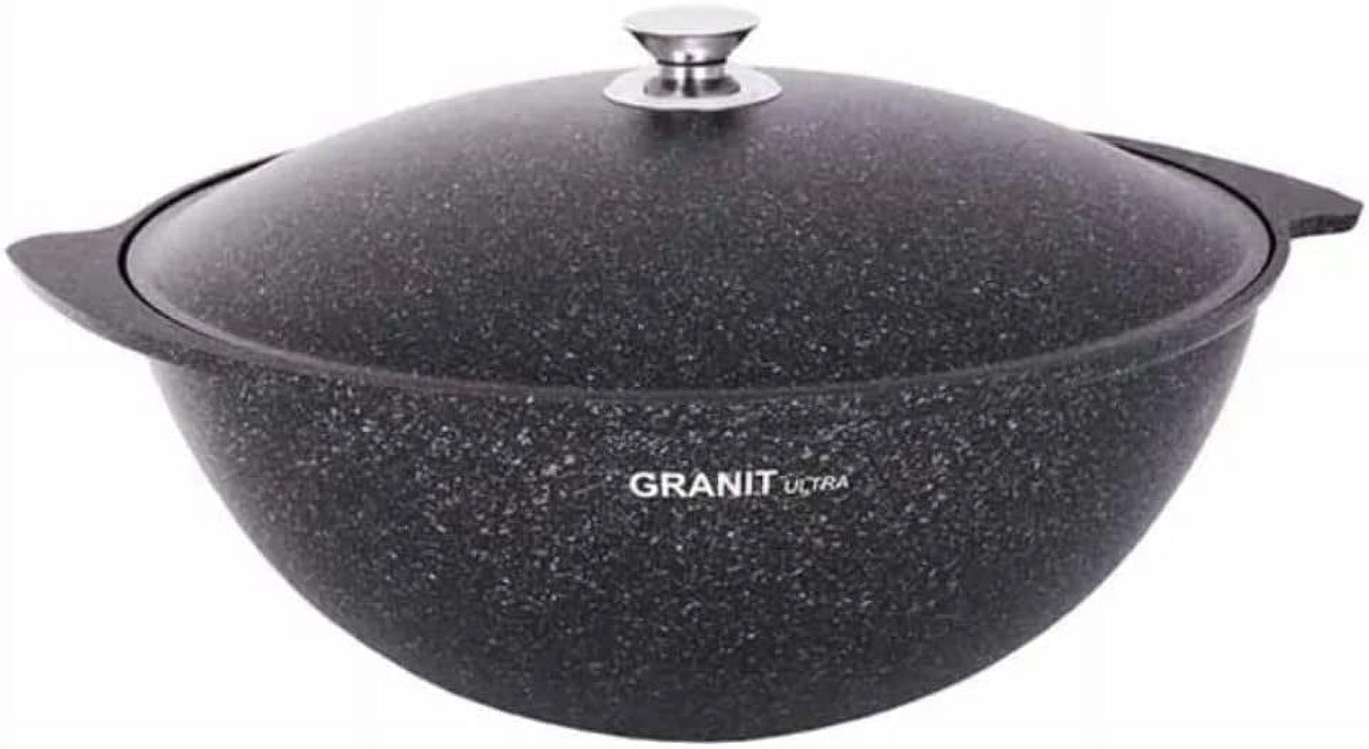 aluminum wok kazan cooking pot granit ultra non-stick kazan for making ...