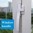 Aluminum alloy casement window handle latches plastic steel push open ...