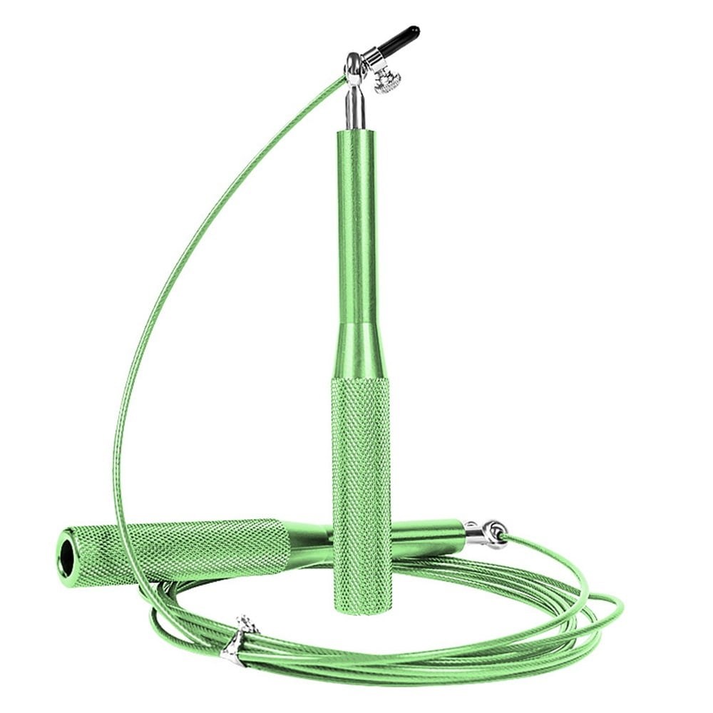 Aluminum alloy metal wire skipping rope universal bearing professional ...