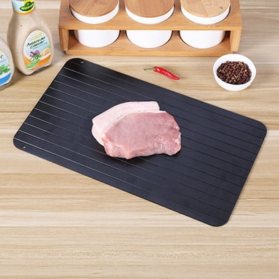 Aluminum alloy quick thawing plate seafood steak natural thawing plate ...