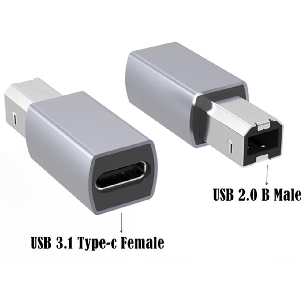 Aluminum alloy shell type-c female to USB BM electronic organ printer ...