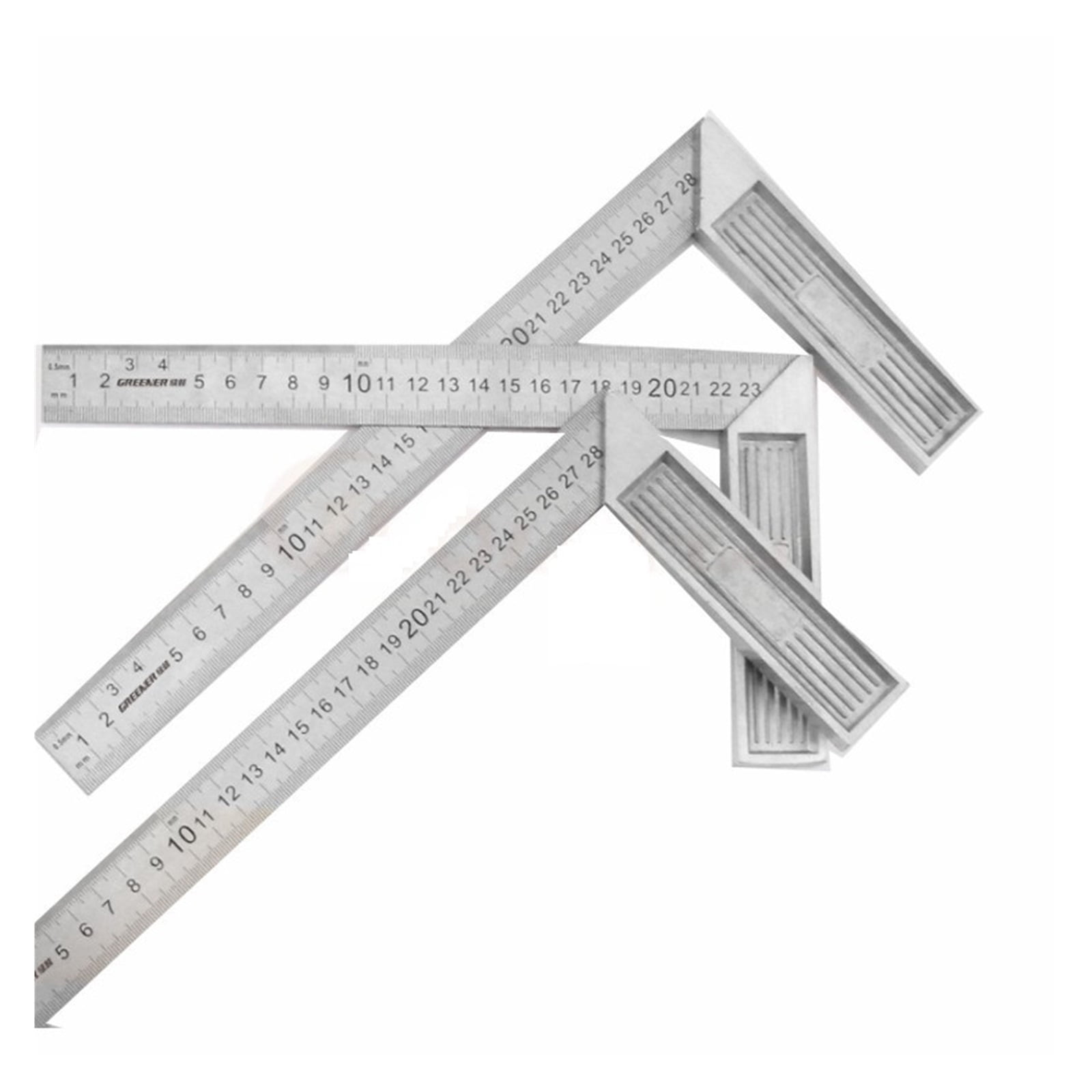 Aluminum alloy square ruler right angle 90 Turning ruler Woodworking ...