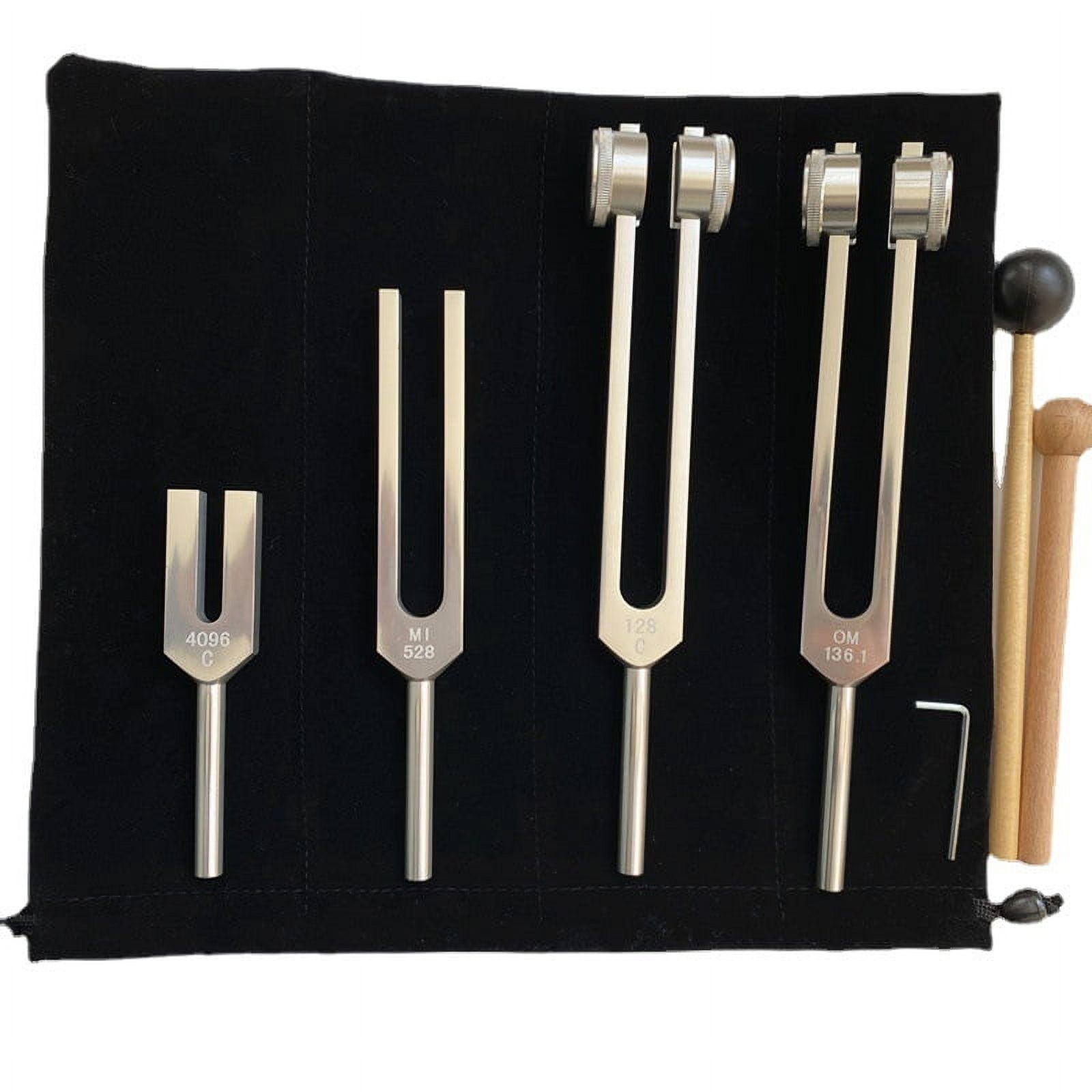 Aluminum alloy tuning fork set Crystal tuning fork multicolor Accurate ...