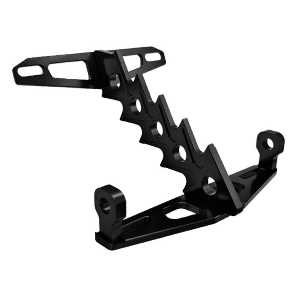 Aluminum license plate frame motorcycle modified adjustable ...