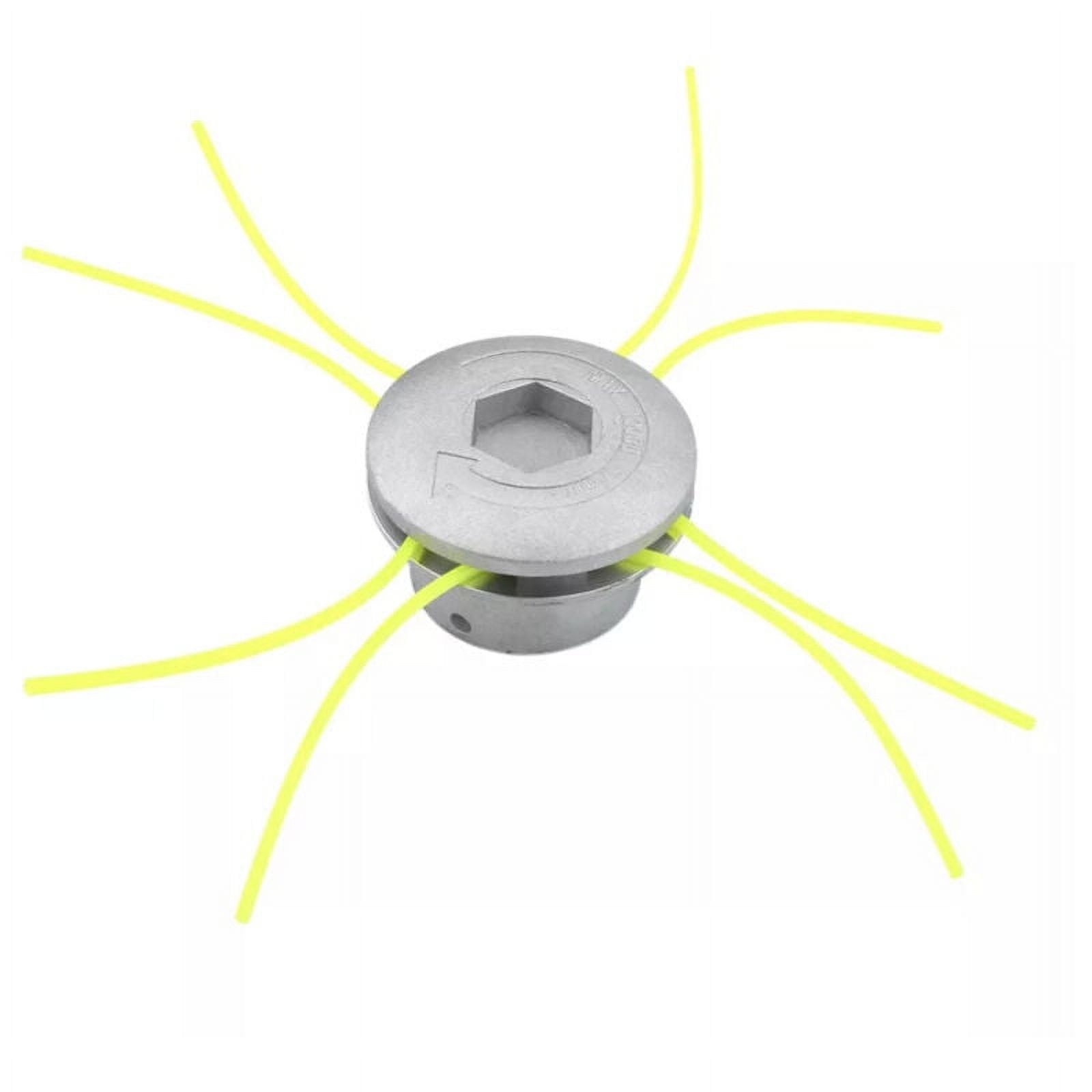 Aluminum line head 4 lines universal edge trimmer head aluminum grass ...