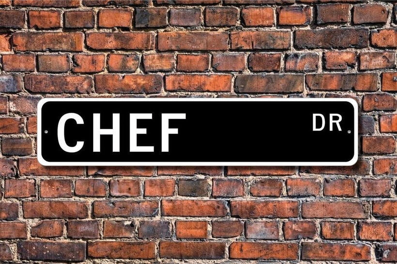(Aluminum metal) Chef Chef Gift Chef sign Chef decor Gift for Chef ...