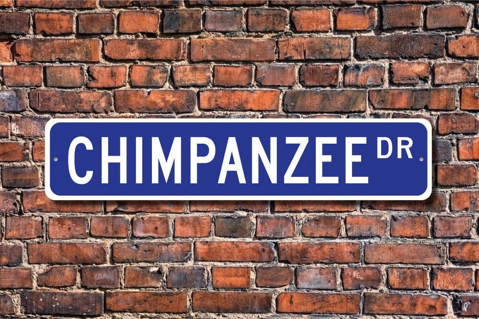 (Aluminum metal) Chimpanzee Chimpanzee Gift Chimpanzee Sign Chimpanzee ...