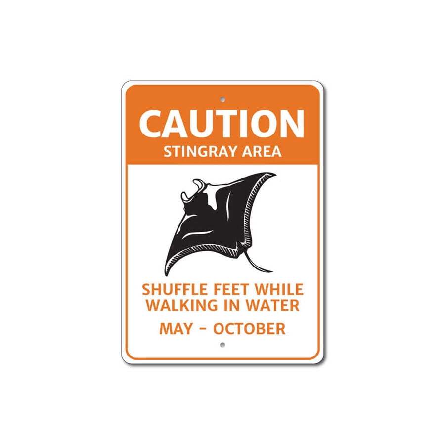 (Aluminum metal) Stingray Sign Stingray Decor Stingray Metal Decor Sign ...