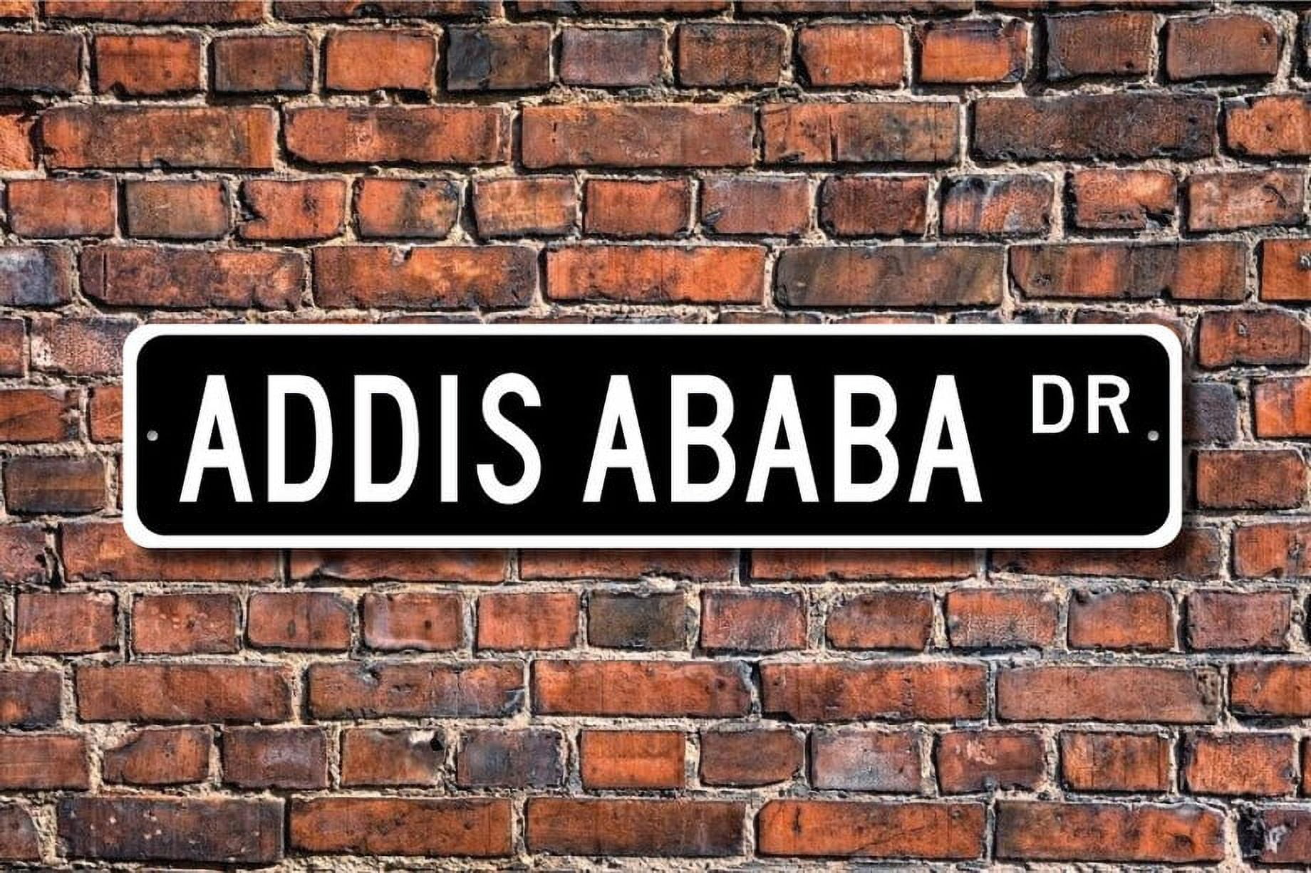 Aluminum sign - Addis Ababa Addis Ababa Gift Addis Ababa Sign Addis ...