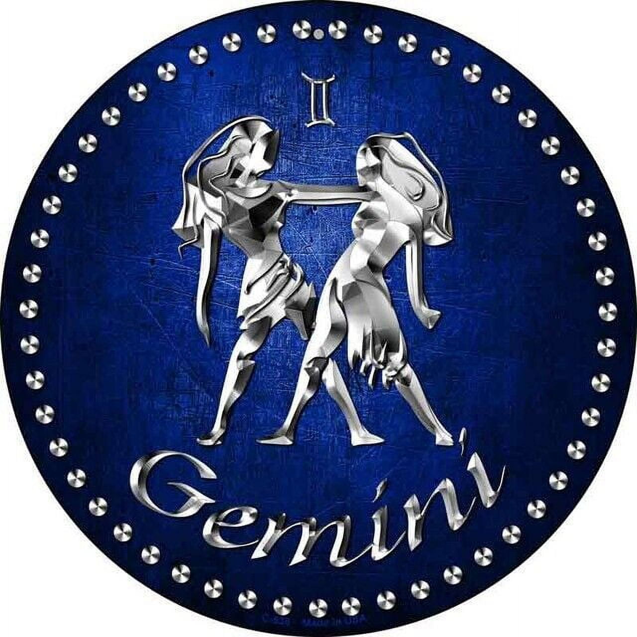 Aluminum sign - Gemini Novelty Round Circular Novelty Metal Sign Home ...