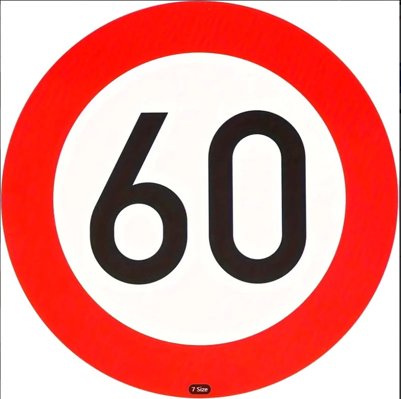 Aluminum signs, traffic signs, traffic signs VZ maximum allowable speed ...