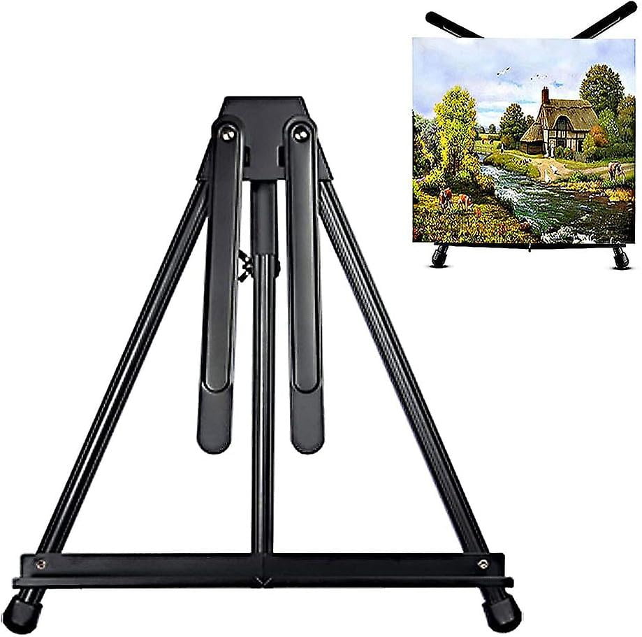 Aluminum table easel with rubber feet Black50*38cm - Walmart.com