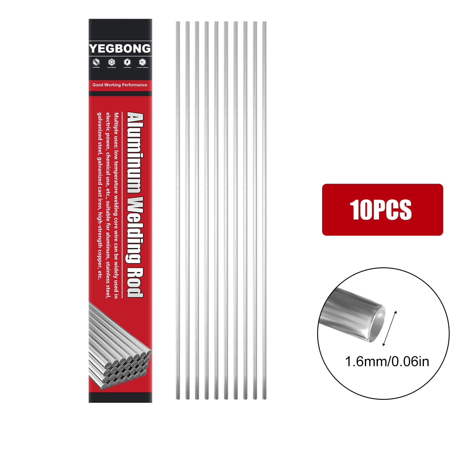 Aluminum welding rods, low-temperature aluminum flux-cored welding rods ...