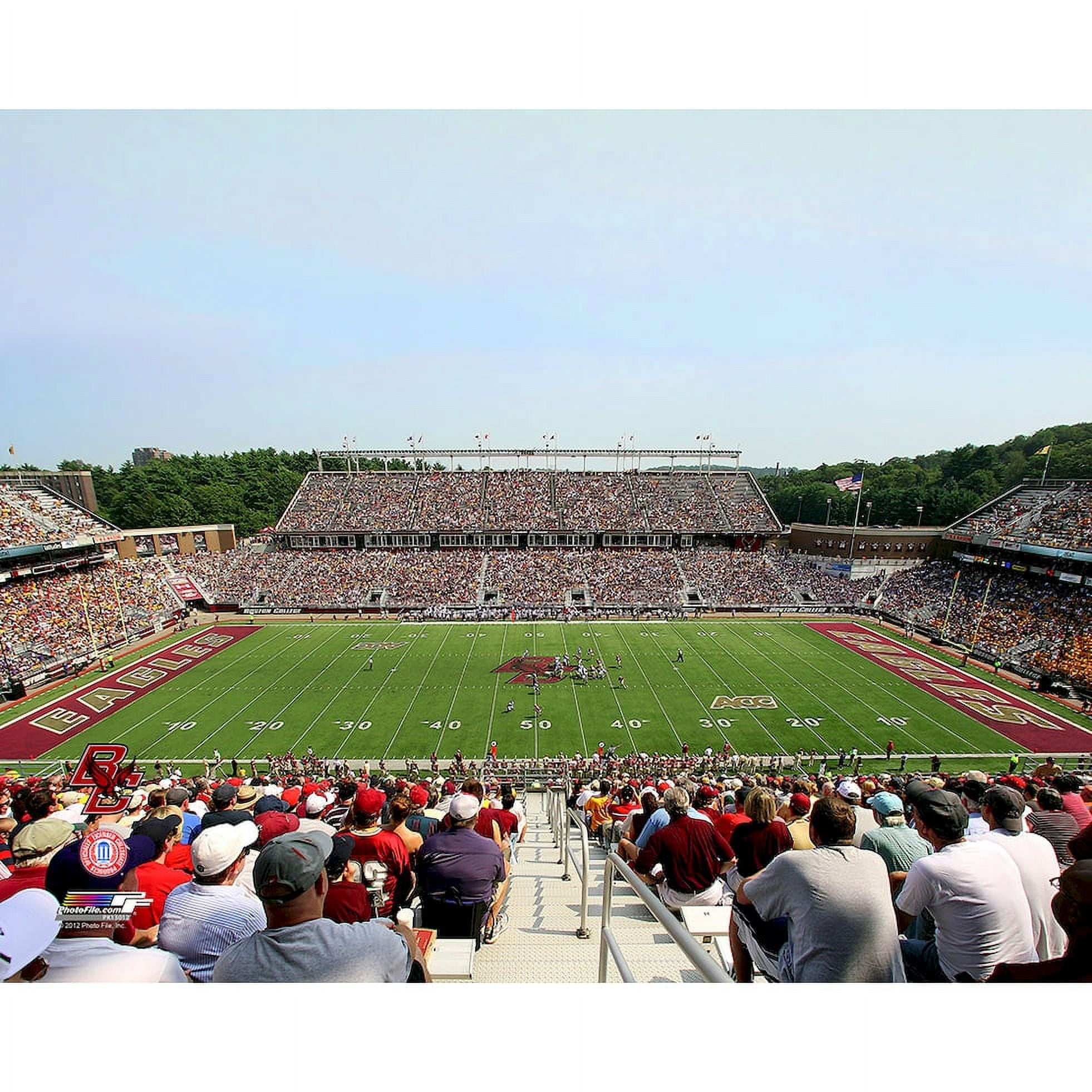 Alumni Stadium Boston College Eagles 2012 16"x20" Print - Walmart.com