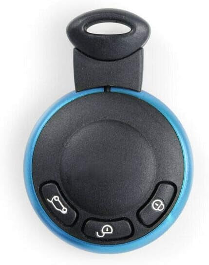 Alumnium Smart Key Fob Ring Rim Trim Cover Replacement for Mini R55 R56 ...