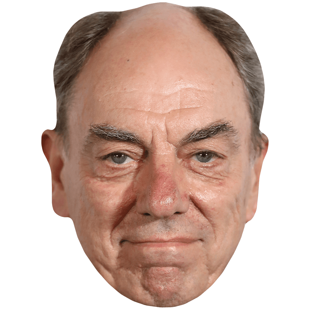 Alun Armstrong (Smile) Celebrity Mask, Flat Card Face, Fancy Dress Mask ...