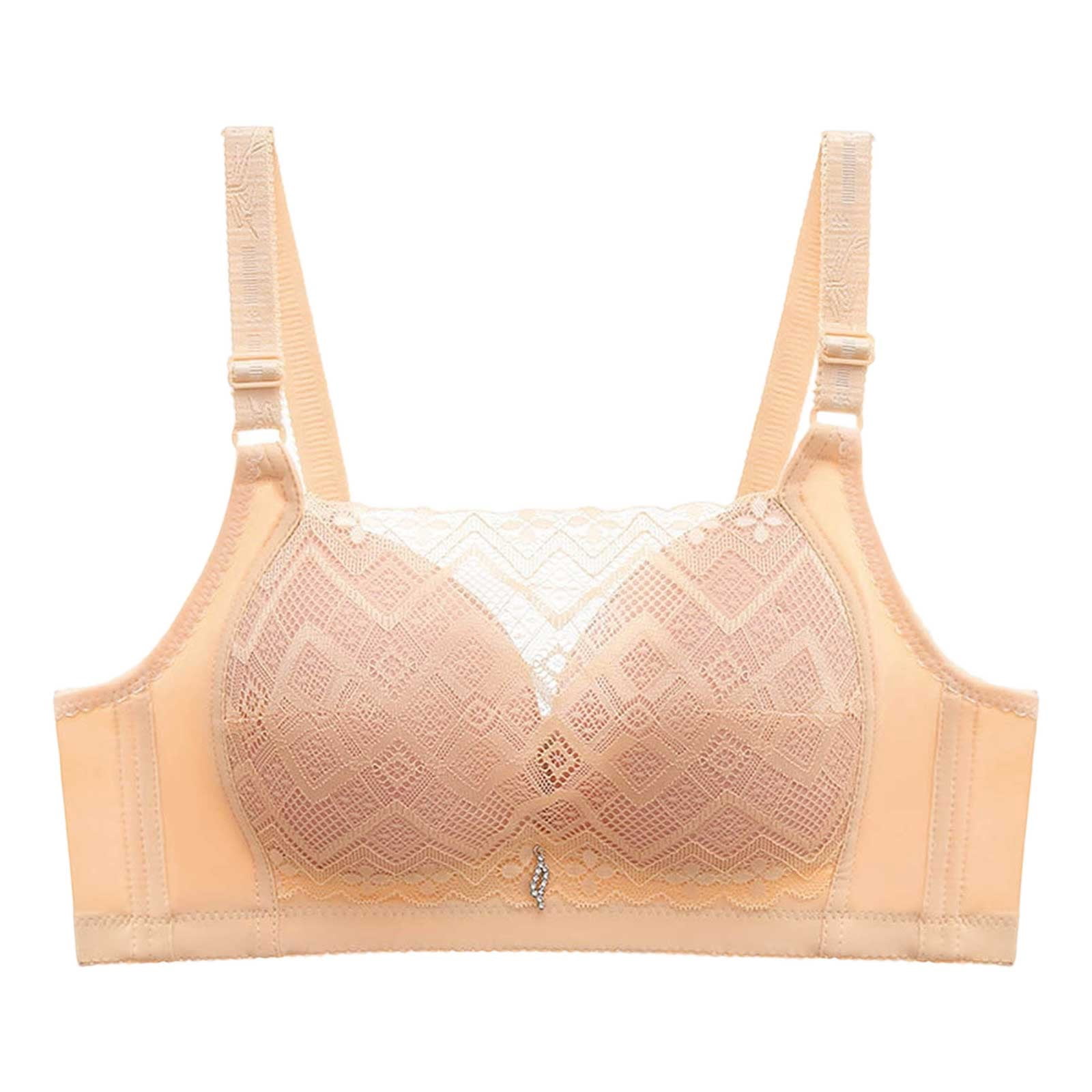 Alun Lace No Underwire Bras for Women Lightweight Breathable Comfy Push ...