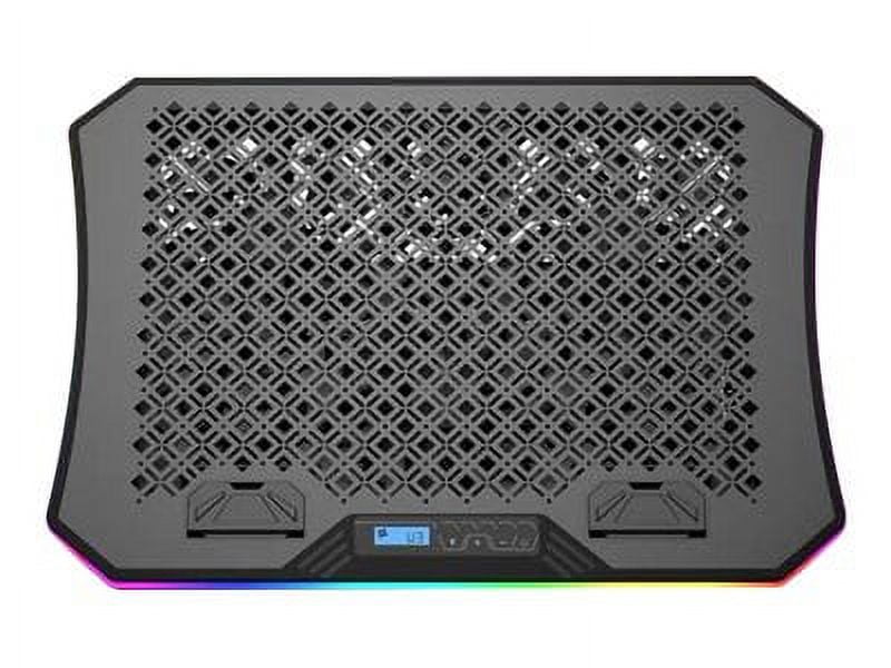 Aluratek Ergonomic USB Laptop Cooling Pad with RGB Lights - Walmart.com