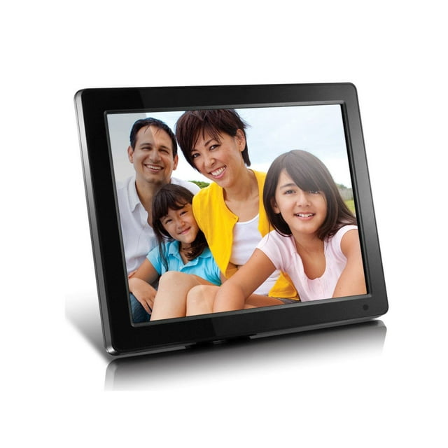 Aluratek (ADMPF512F) 12" Hi-Res Digital Photo Frame with 4GB Built-In ...