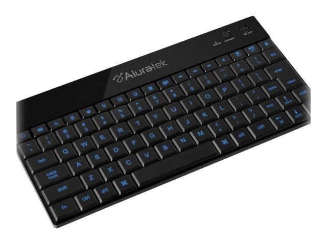 Aluratek Portable Slim - Keyboard - backlit - Bluetooth - Walmart.com
