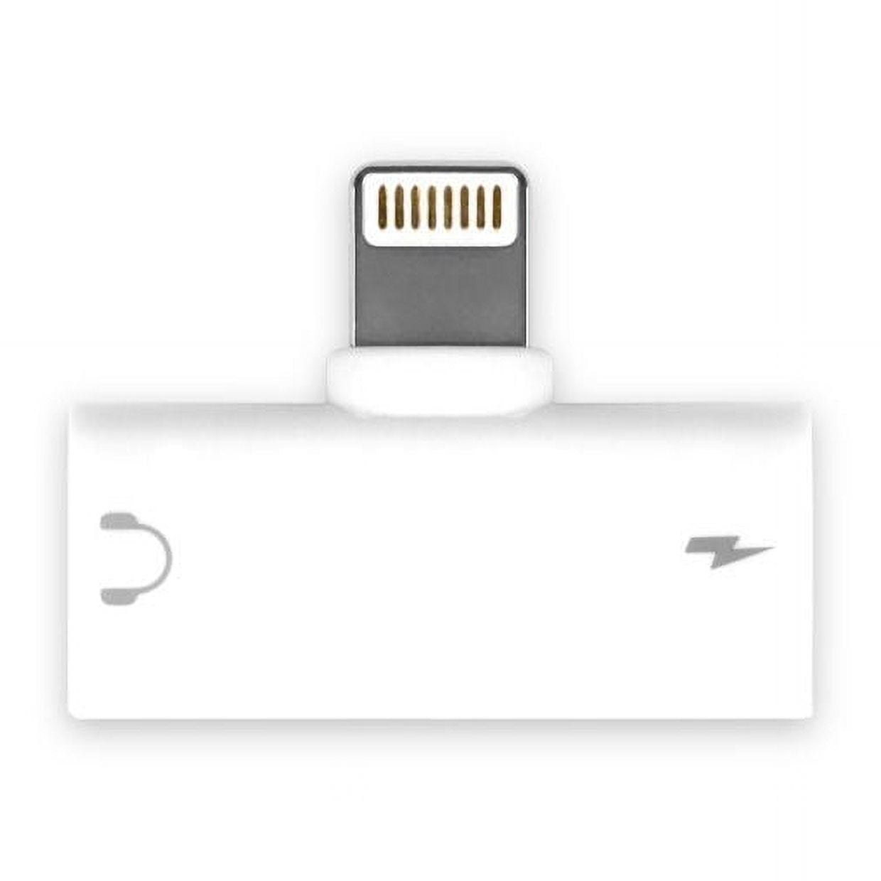 Aluratek Lightning + 3.5 mm Adapter For iPhone/iPad - 1 x Lightning ...