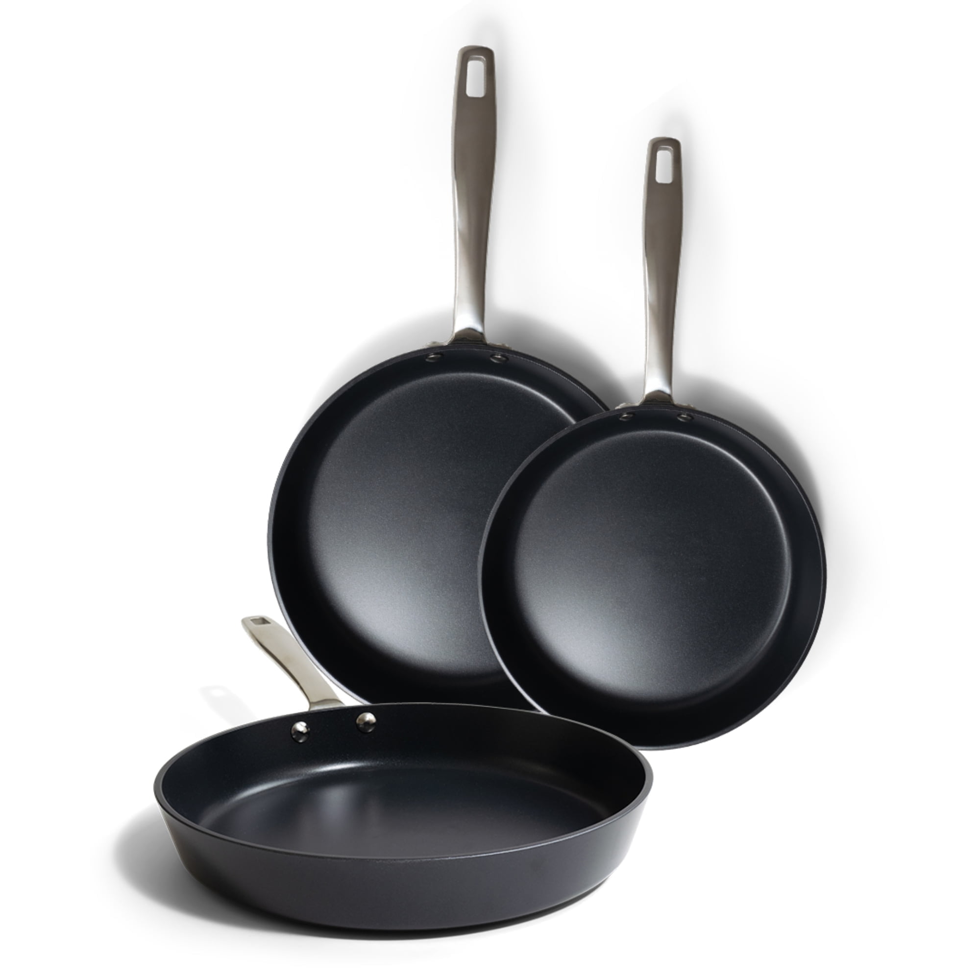 Alva Maestro 3-Piece Ceramic Nonstick Frying Pan Set - PFAS/PFOA/PTFE ...
