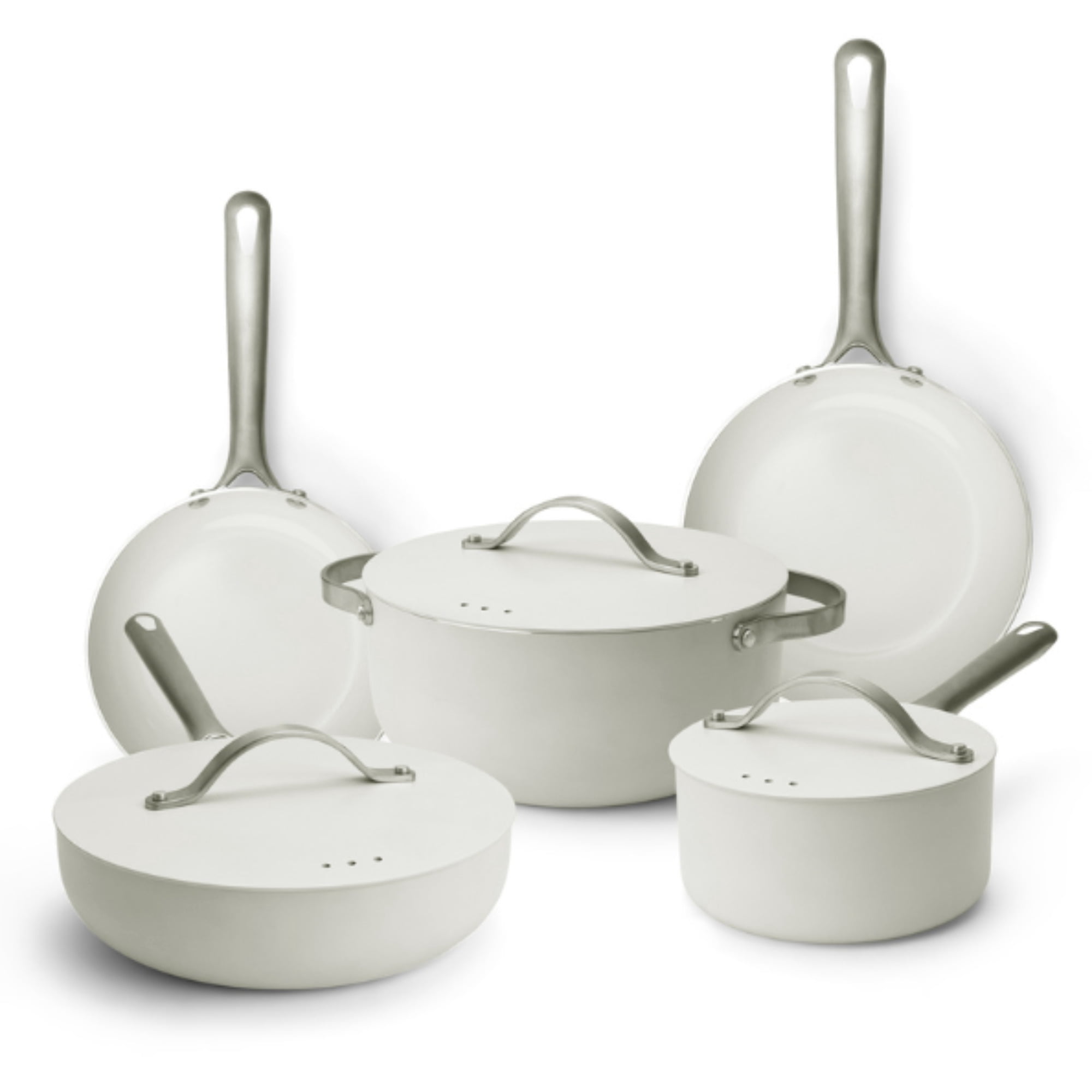 Alva Mobi Nonstick Ceramic Cookware Set 8-Piece Set - Easy to Clean ...