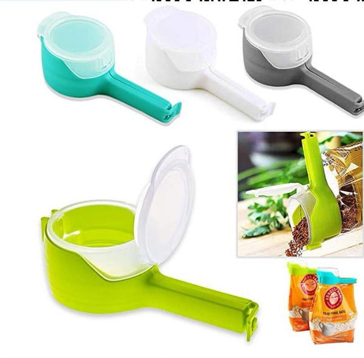 Alvage Bag Clips for Food，Food Storage Sealing Clips with Pour Spouts ...