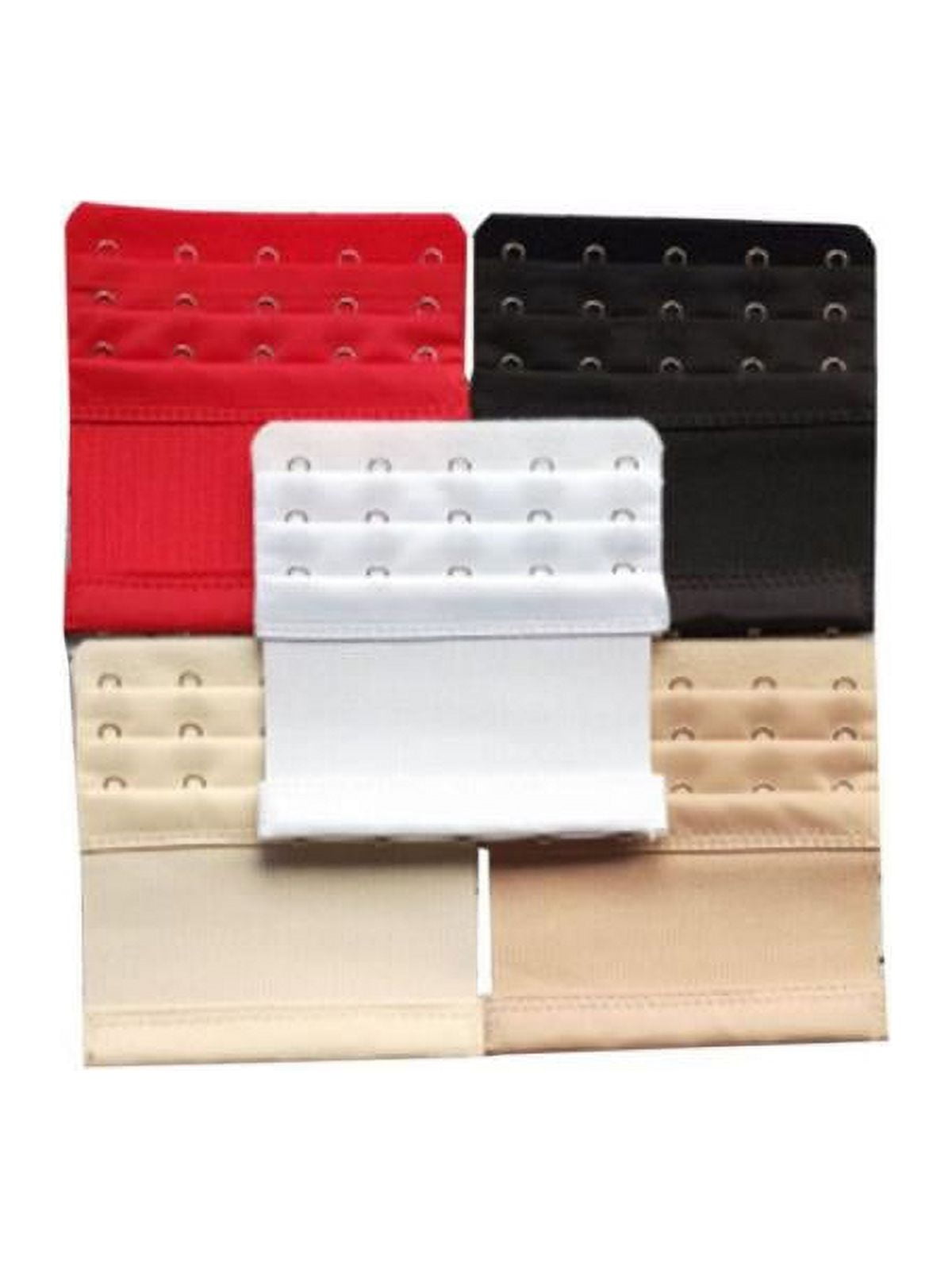 Alvage Women's Soft Comfortable Elastic Bra Extenders Bra Extension ...