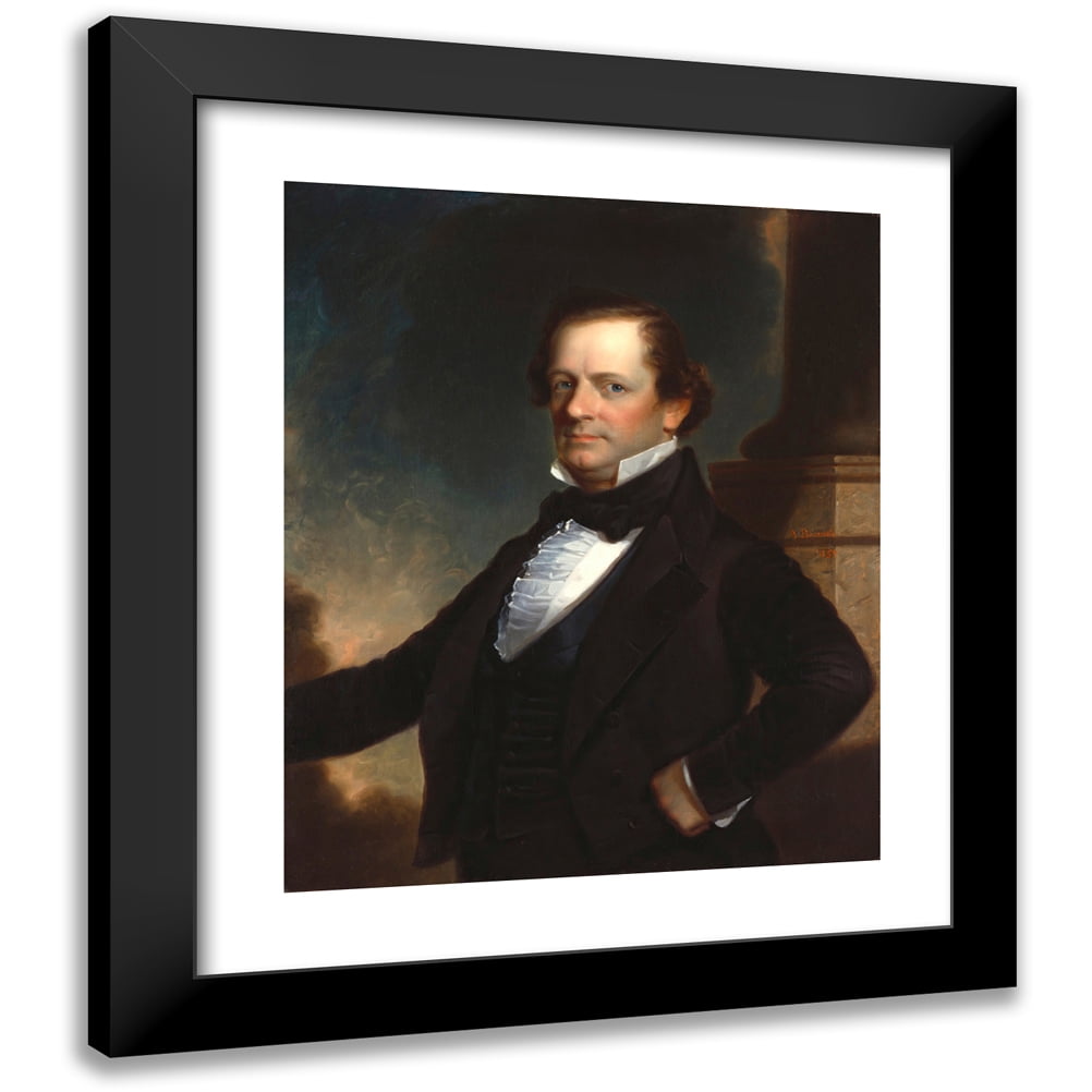 Alvah Bradish 20x23 Black Modern Framed Museum Art Print Titled - Henry ...