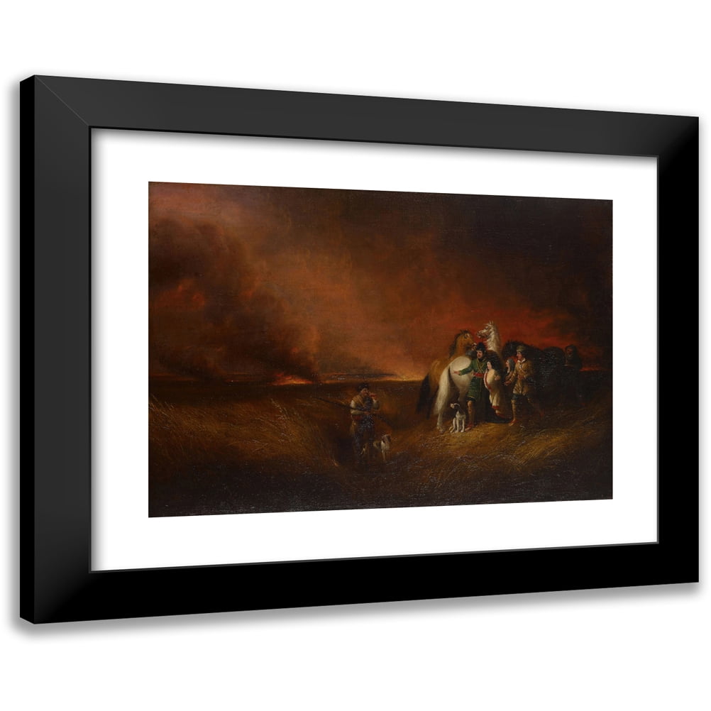 Alvan Fisher 24x18 Black Modern Framed Museum Art Print Titled - The ...
