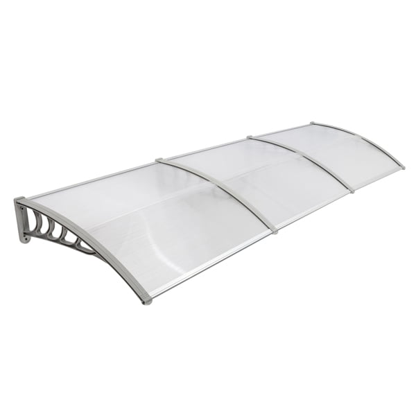 Alvantor 120" x 38" Window Awning Canopy, UPF 50+ Polycarbonate Sun ...