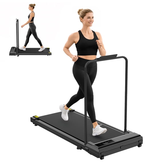 Alvantor 2.5HP Walking Pad Treadmill, Manual Incline Under Desk ...